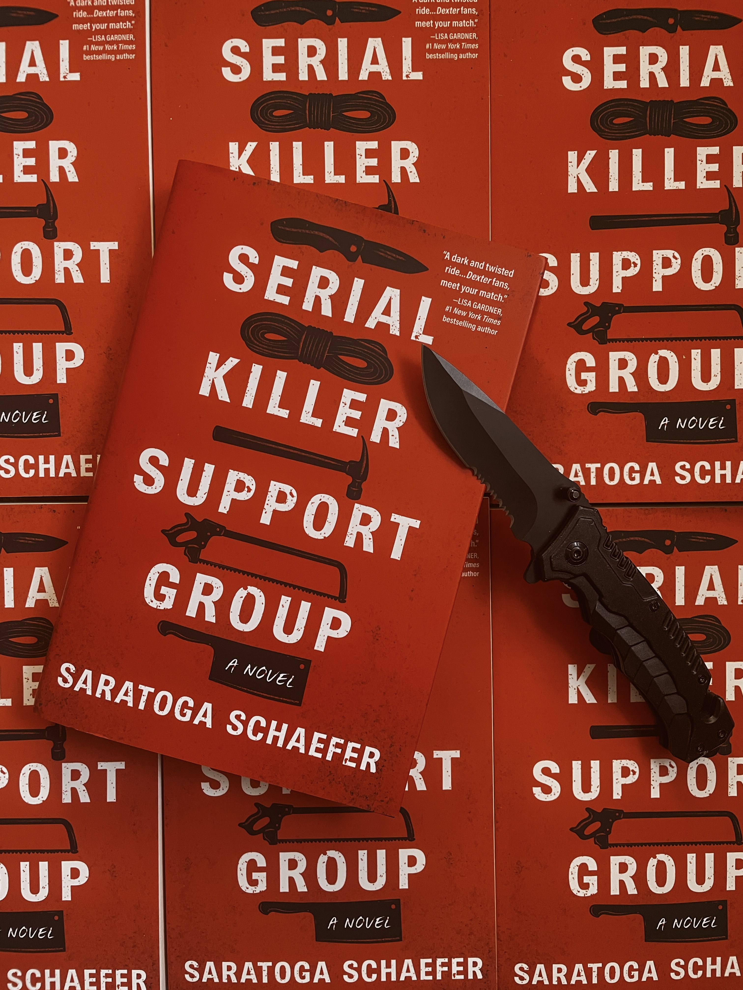 SERIAL KILLER SUPPORT GROUP: Out Now! – Saratoga Schaefer